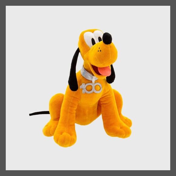 Mickey Mouse & Friends | Toys | Disney 0 Year Pluto Plush Platinum ...